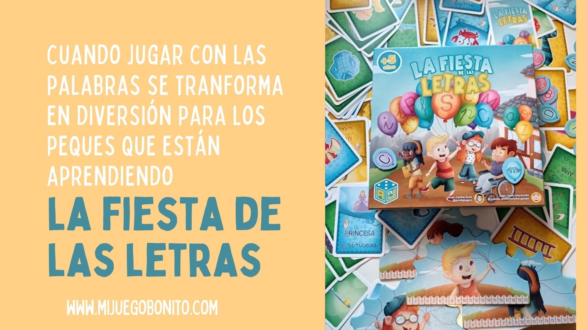La Fiesta de las Letras – Un juego para disfrutar de leer, hablar y de ...