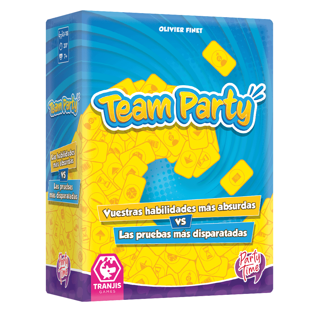 Team Party - Juego de mesa Party - Tranjis - Desde 7 años – Mi Juego Bonito